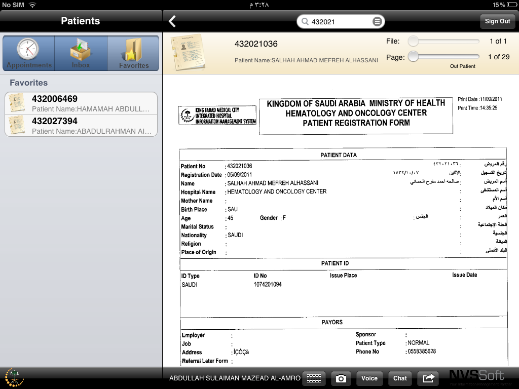 MedLogic eHIM® - NVSSoft®